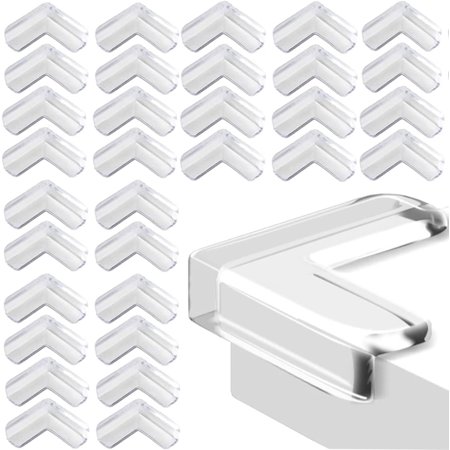 Lepai Set of 32 transparent safety angle guards to protect children ...