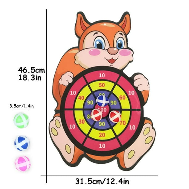 OUSITAID Sticky Dartboard Ball Set For Fine Motor Skill Training Animal ...