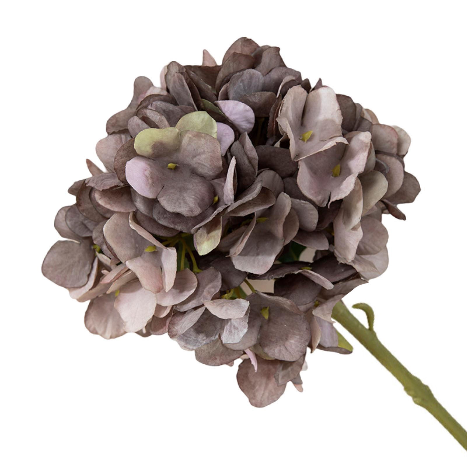 DISHAN Simulation Hydrangea Decorative Single Branch Practical Wedding ...