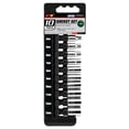 Performance Tool W36202 1/4" Drive 6-Point MET Socket Set, 10-Piece ...