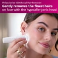 Philips Lady Electric Shaver Series 8000 with Electric Facial Hair ...