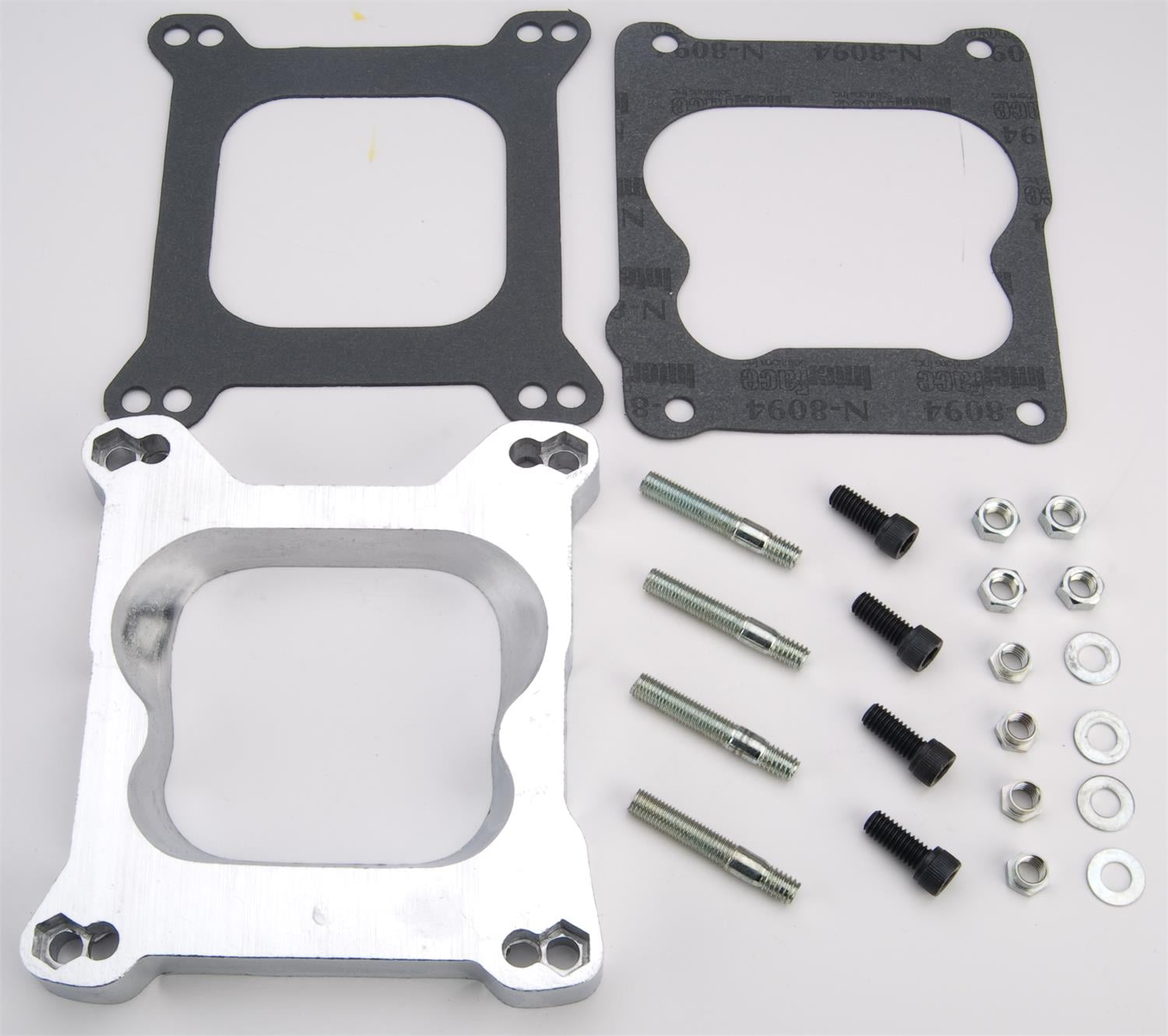 JEGS 15440 4-Barrel Carburetor Adapter Kit - Walmart.com - Walmart.com