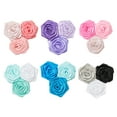 Offray Turquoise Blue, Hand-Crafted, 3 Satin Rosette Cluster Is Great ...