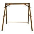 iTopRoad Outdoor Wood Swing Stand for Adults, Freestanding A-Frame ...