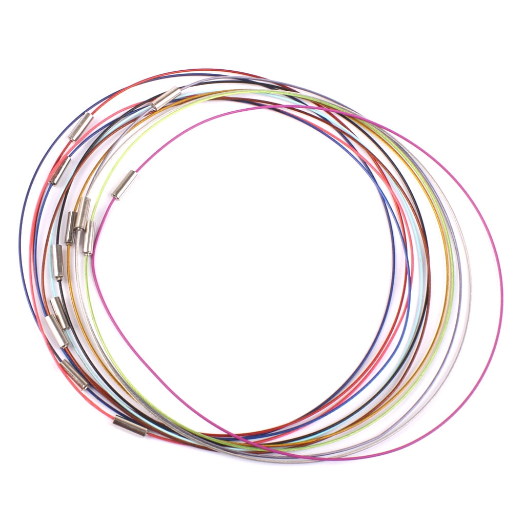 Click here for Lipstore 12x Screw Clasp Wire Memory Choker Neckla... prices