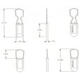 Plastic Wire Padlock Electric Meter Security Seals Sequentially ...