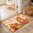 Area Rug 2x3ft, Hello Thanksgiving Words Gnome Washable Rugs for Living ...