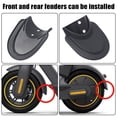 Front Rear Fender Fishtail Shape Retaining Water For Nine Bot Max G30 ...