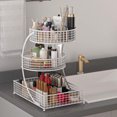 3-Tier Cosmetic Storage Rack - No Assembly Required, Bathroom ...