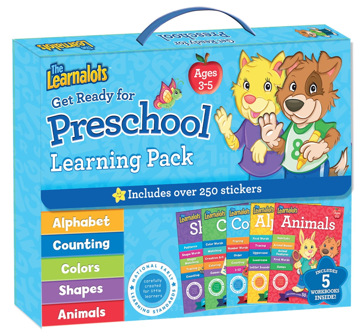 Learnalots: The Learnalots Get Ready for Preschool Learning Pack Ages 3 ...