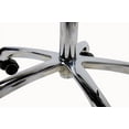 Spa Luxe Black Rolling Saddle Stool with Back Support by Massage Tools ...