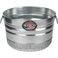 Behrens Bushel Basket Galvanized Sheet Steel - Walmart.com