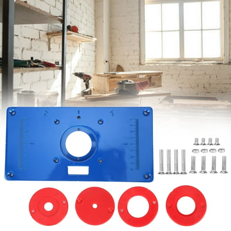 Router Table Insert Plate, Trimming Machine Flip Tool, Aluminum For ...