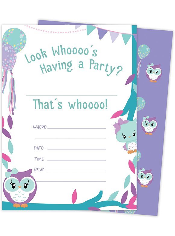 Birthday Invitations in Invitations - Walmart.com
