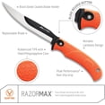 RazorMax - Replaceable Fixed Blade Hunting Knife with 3.5" Drop-Point ...