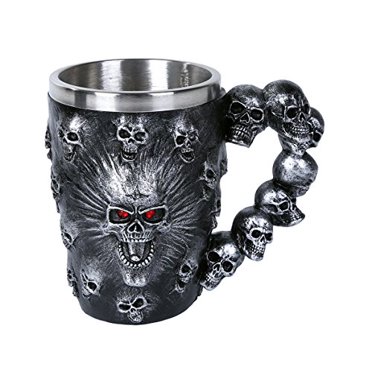 LED Skull Mug 14 Ounce - Walmart.com