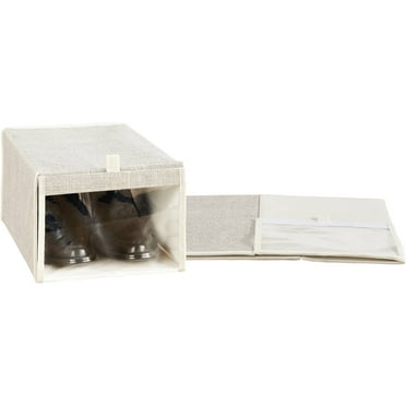 Household Essentials Vision Small Shoe Box, 4-Pack - Walmart.com