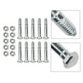 Set Of 10 Shear Pinsand Nuts For Ariens 510015 51001500 For Snapper 1