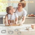 Circle and Square Fancy Plaque Frame Cookie Cutters Shapes Molds ...