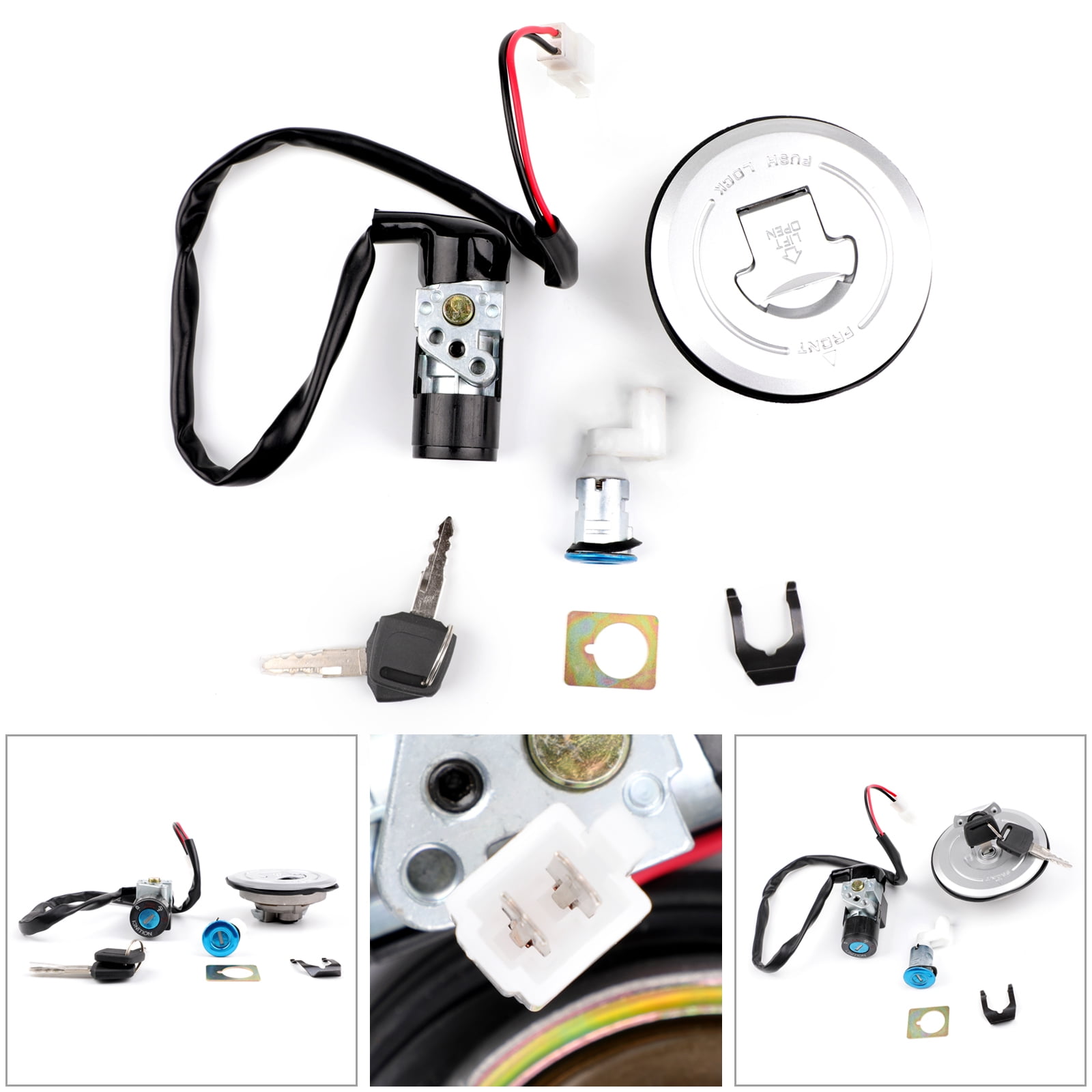 Click here for Motorgenic Ignition Switch Fuel Gas Cap Seat Lock... prices