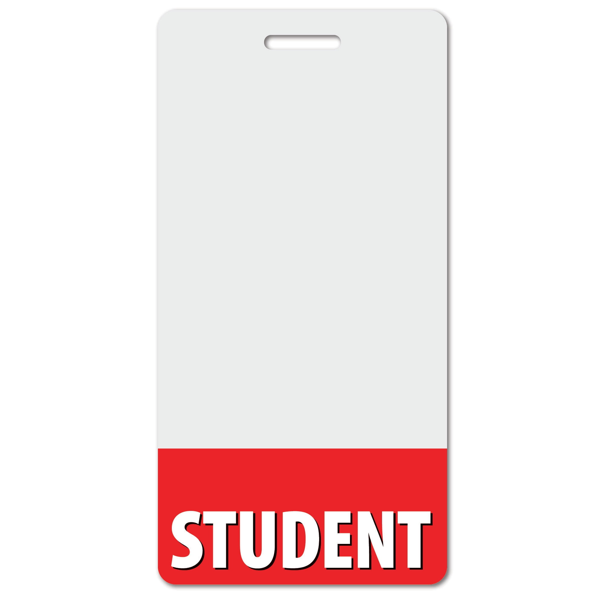 STUDENT Heavy Duty Vertical Red (100 pack) - Spill & Tear Proof Cards ...
