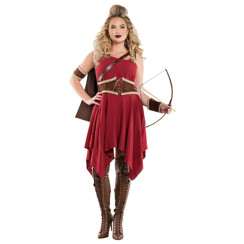 Hooded Huntress Adult Costume - Plus Size 1X - Walmart.com