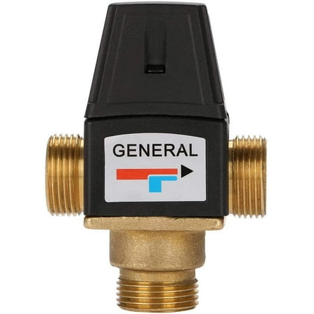 Vanne de mélange thermostatique - Vanne de mélange thermostatique en laiton à filetage mâle DN20 ...