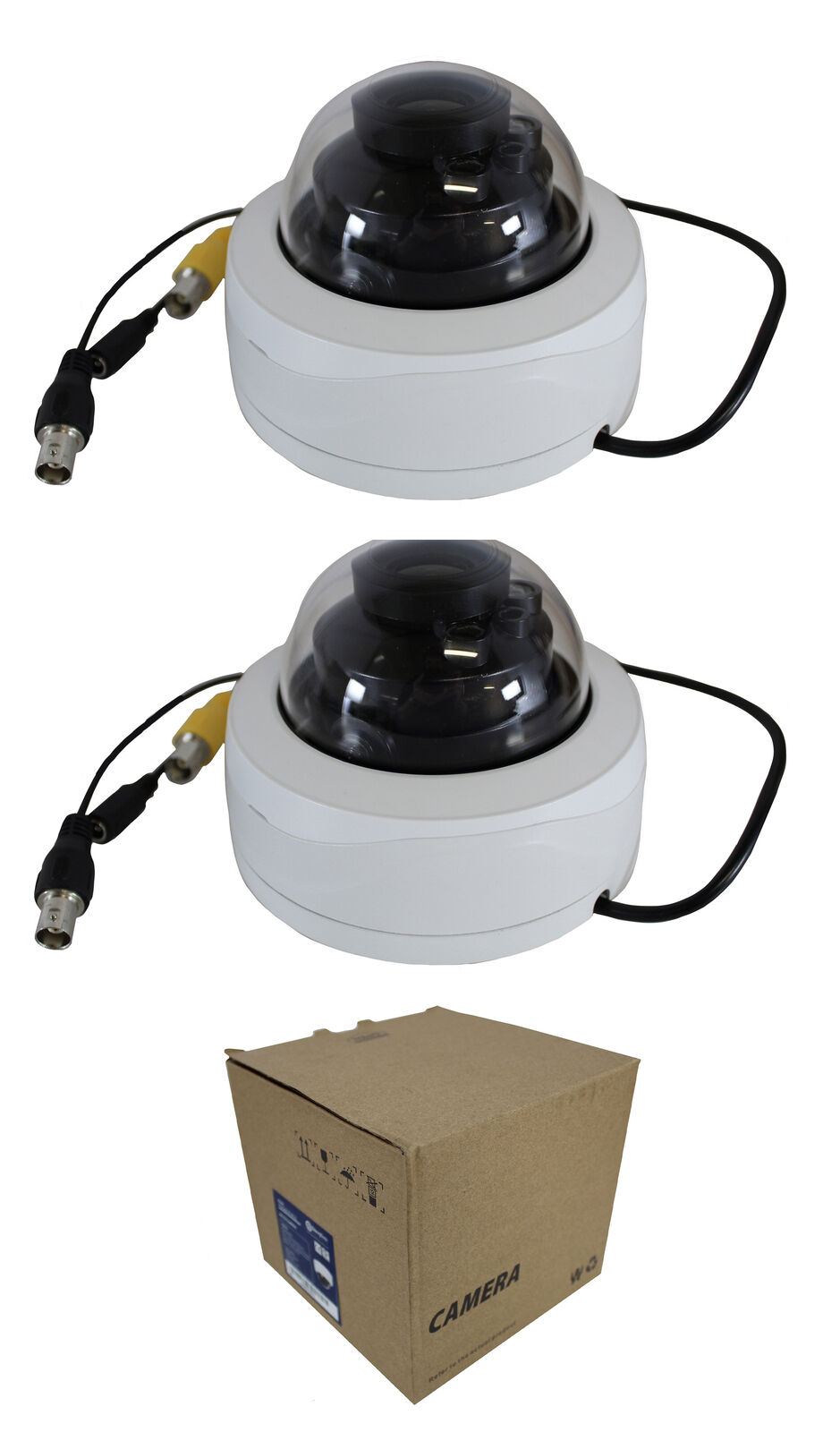 2 x 2MP WDR 1080p Motorized OEM Duaha Vandal Dome Security Camera 2.7 ...