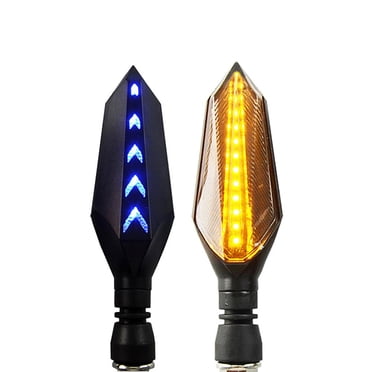 Carbon Turn Signal LED Kawasaki Dual Sport Motorcycle Dirt Bike ...