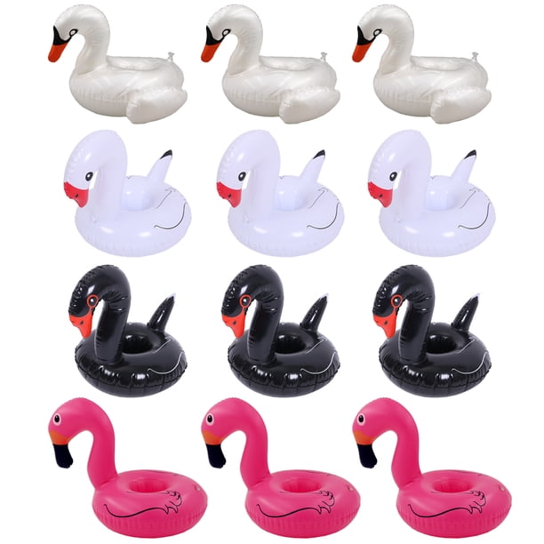 12pcs Inflatable Drink Holder Drink Pool Floats Coasters for Pool Party ...