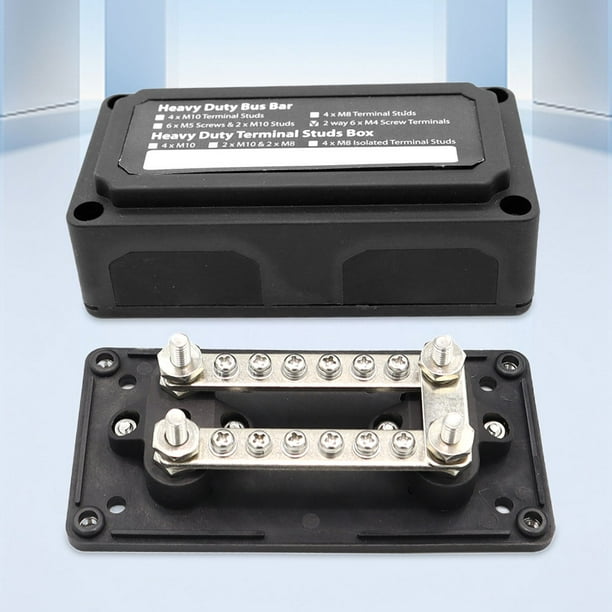 Peggybuy 300A 48V Bus Bar Heavy Duty for Car RV Truck Marine Boat ...