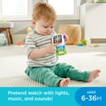 Fisher-Price Baby Smartwatch, Pretend Play Interactive Laugh & Learn ...