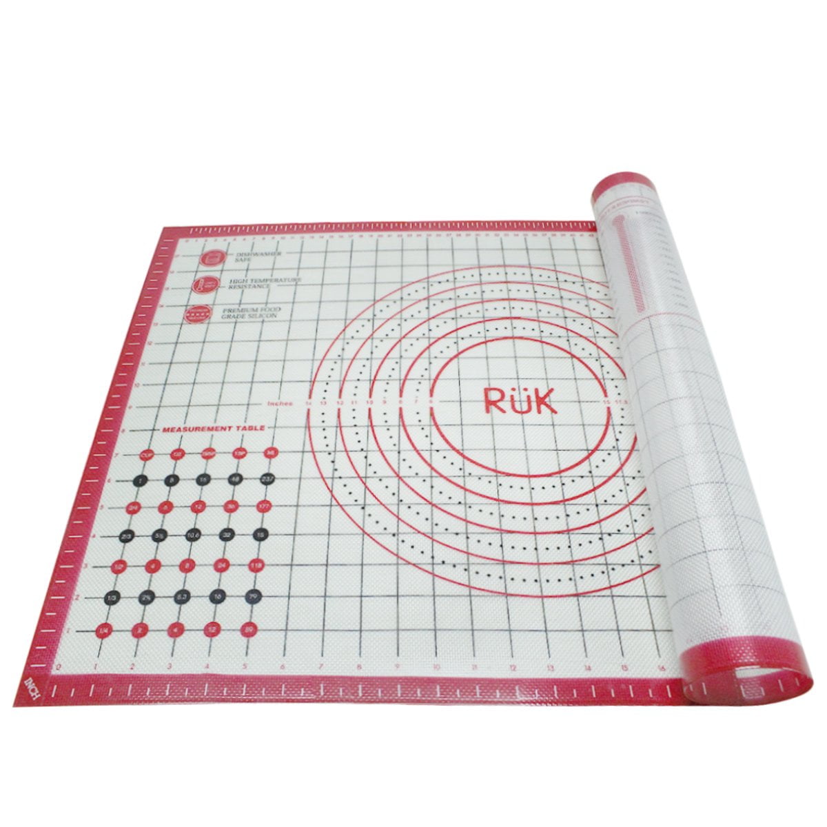 Click here for Ruk Large Thick Non Stick Silicone Pastry Mat With... prices