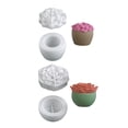Creative Handmade Silicone Flower Flower Mold For Container And Home ...