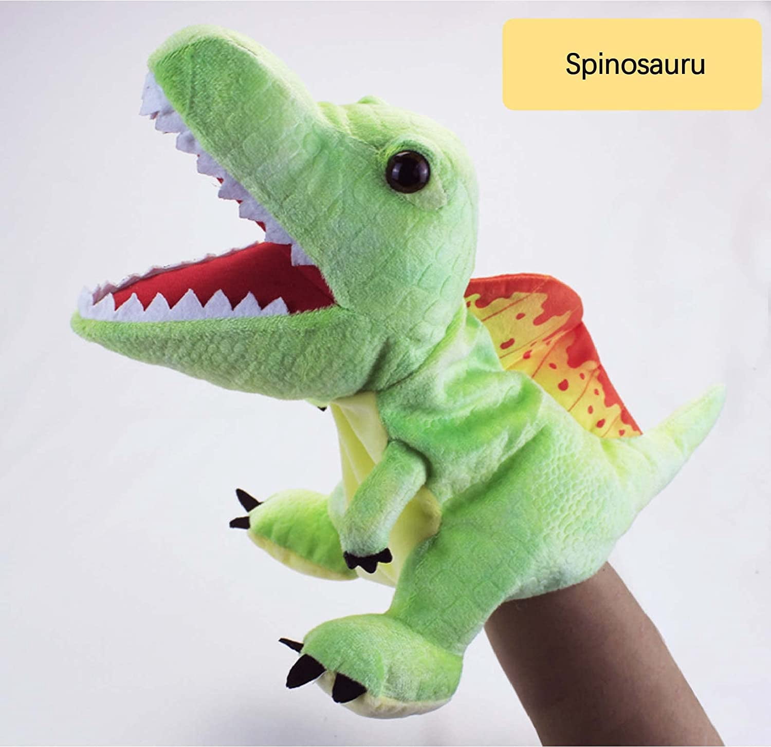 Dinosaur Hand Puppets with Mouth, Jurassic World Toys, Dinosaur Toys ...