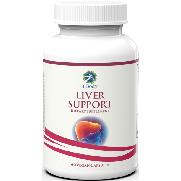 1 Body Liver Cleanse & Support Supplement – Milk Thistle Extract ...