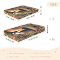 BZSMCE Soft Fitted Cotton Sheets In Fox Rabbit Wooden House Pattern 39* ...