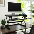 Staples Sit to Stand Adjustable Desk Riser 35" 2452742 - Walmart.com