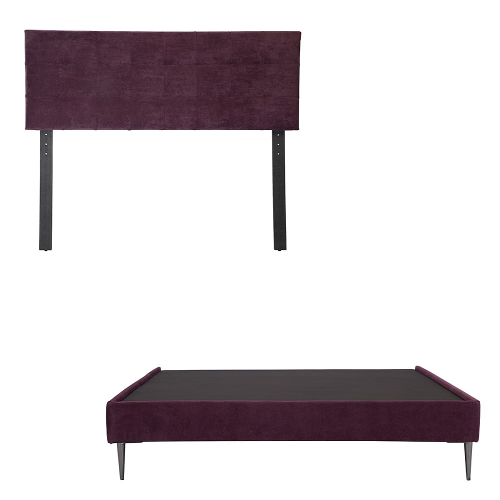 Base Cama Slim Queen Size Dicasa Cabecera Catania Morada | Bodega ...