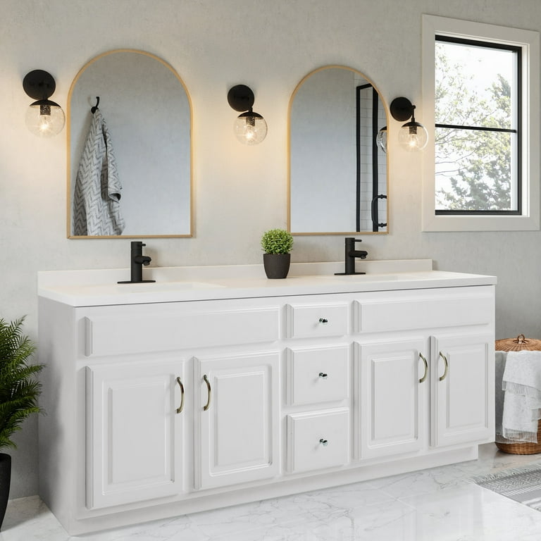 White Pine Bathroom Vanity With Sink