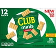 Club Minis Original Mini Crackers, Lunch Snacks, 12 Count - Walmart.com