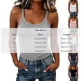 ATOYSOY Tank Tops for Women Ribbed Knit Sleeveless Racerback Solid ...