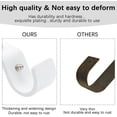4 Pcs Heavy Duty Adjustable Curtain Rod Brackets, 5/8 to 3/4 Inch ...