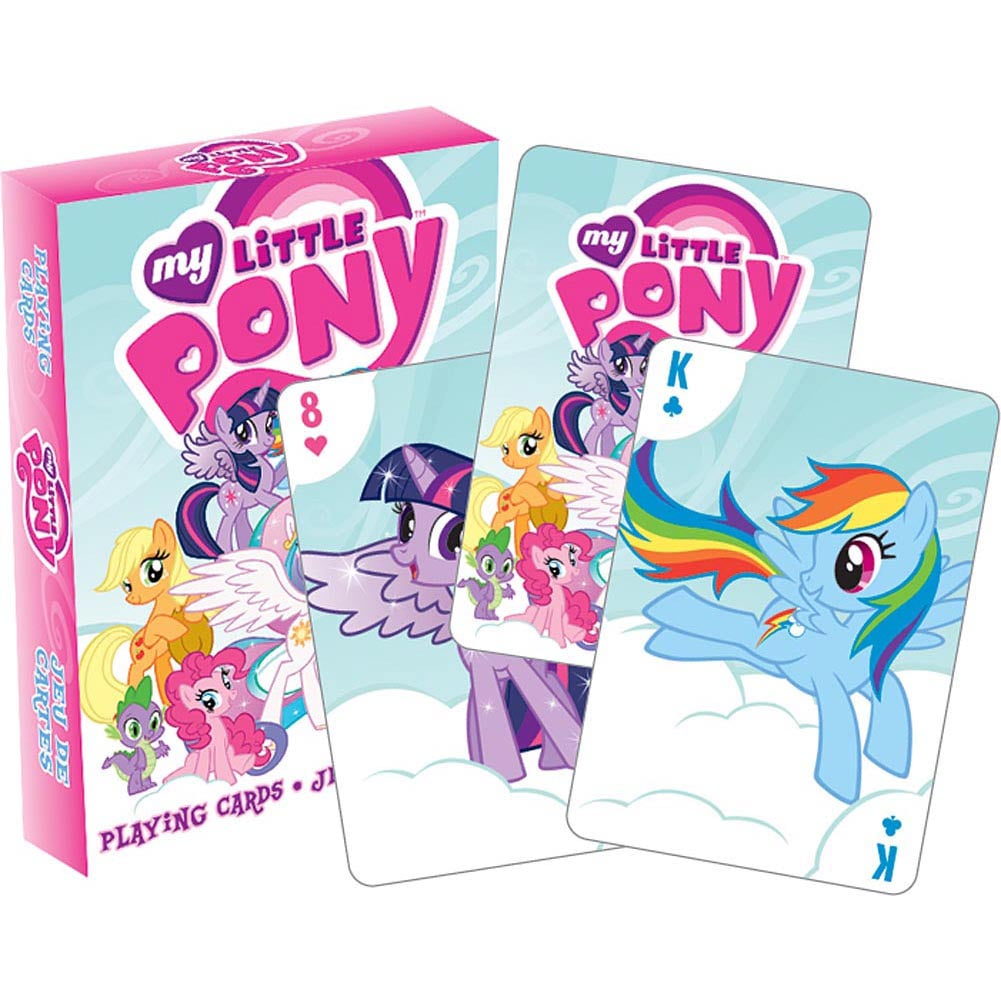 My Little Pony Clouds Playing Cards MLP Friendship Is Magic Rainbow ...