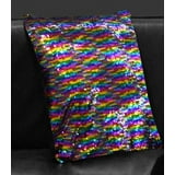 Mainstays Reversible Sequin Sparkle Throw Blanket 50x60 Plush Glam ...