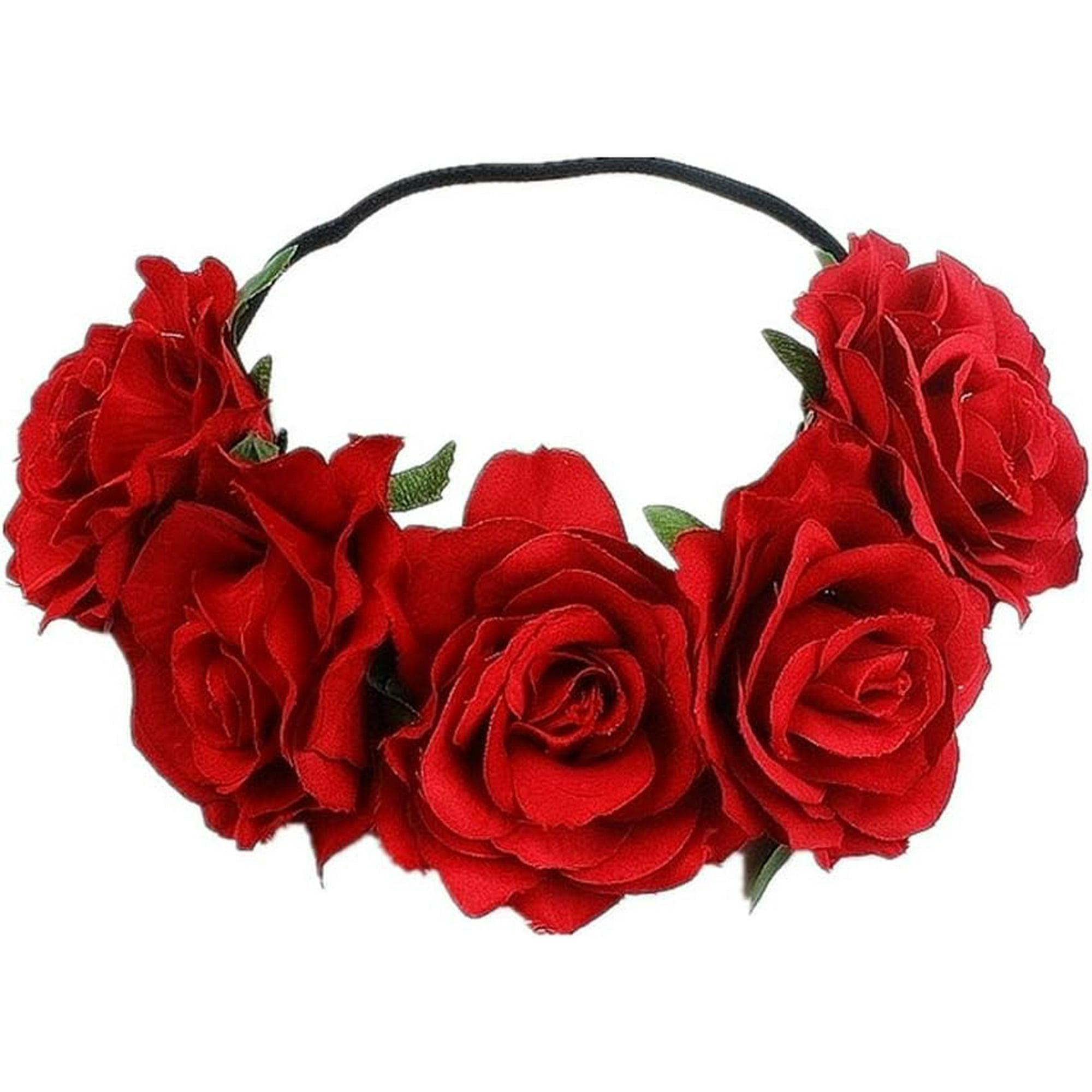 Click here for Ghsdfbb Rose Floral Crown Garland Flower Headband... prices