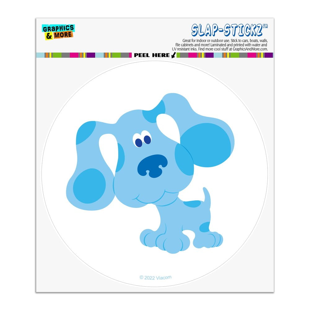 Happy Blue's Clues Automotive Car Window Locker Circle Bumper Sticker ...