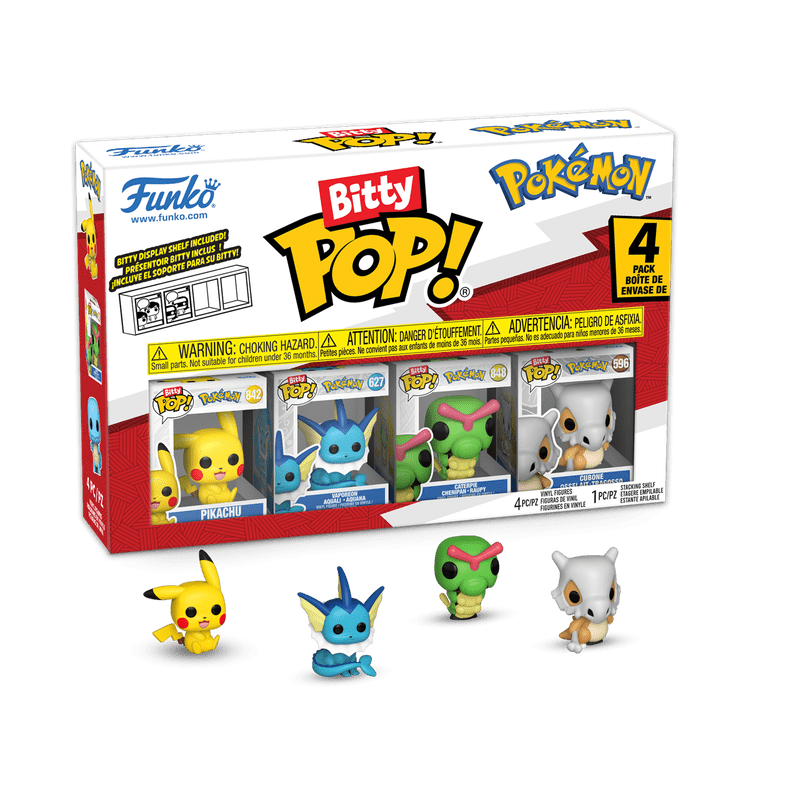 Click here for Funko Bitty Pop: Pokemon- Pikachu4pk prices