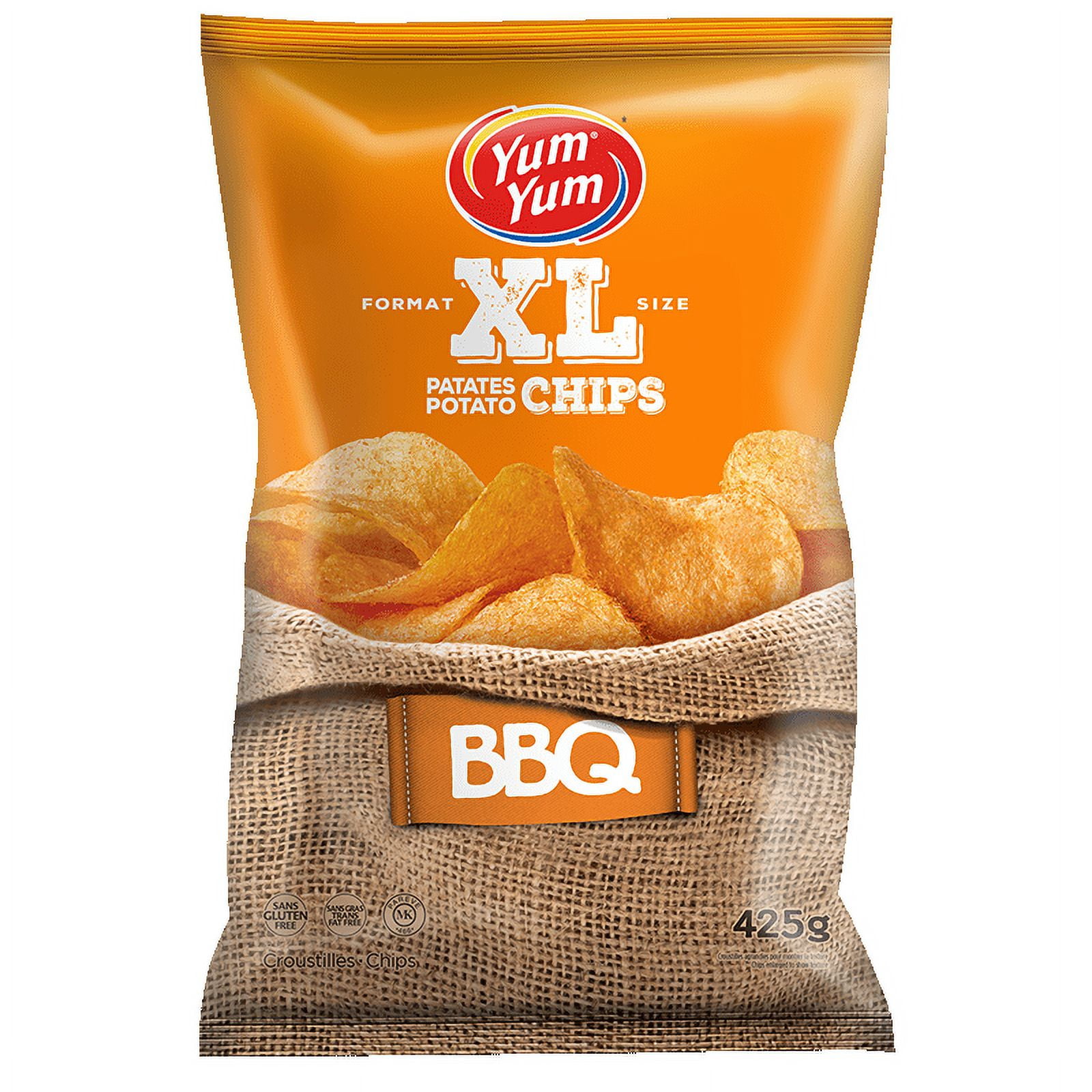 Yum Yum BBQ chips 425g, Yum Yum BBQ chips 425g - Walmart.ca