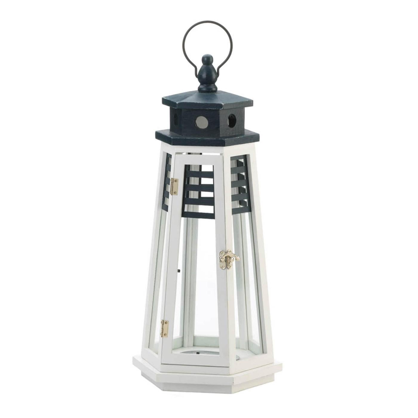 LARGE WOODEN LIGHTHOUSE LANTERN - Walmart.com